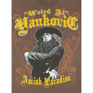 Weird Al Yankovic | Shirts | Rare Vintage Y2k Weird Al Yankovic Amish ...